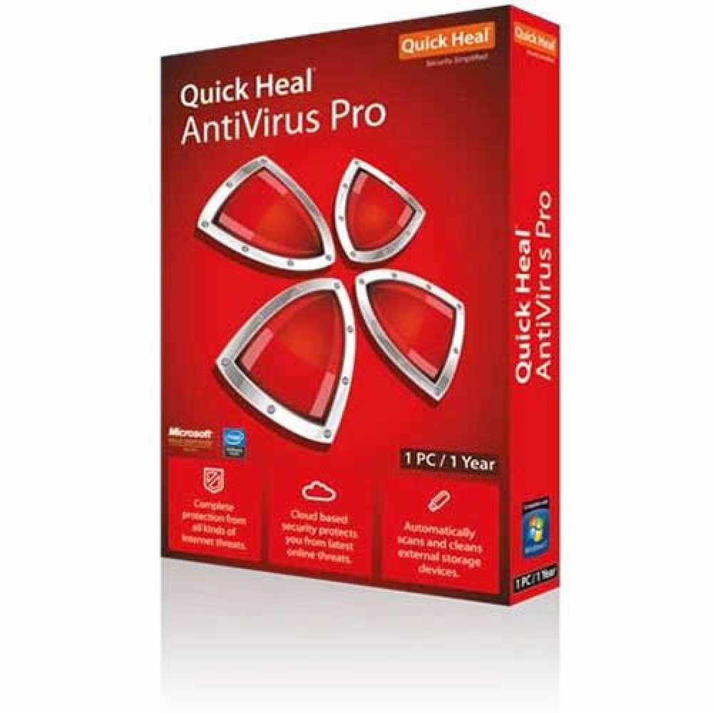 QUICK HEAL ANTIVIRUS PRO 1 USER QUICK HEAL ANTIVIRUS PRO 1 USER